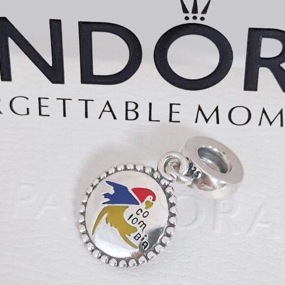 Pandora | Jewelry | Pandora Colombia Exclusive Country Bird Flag Colors ...